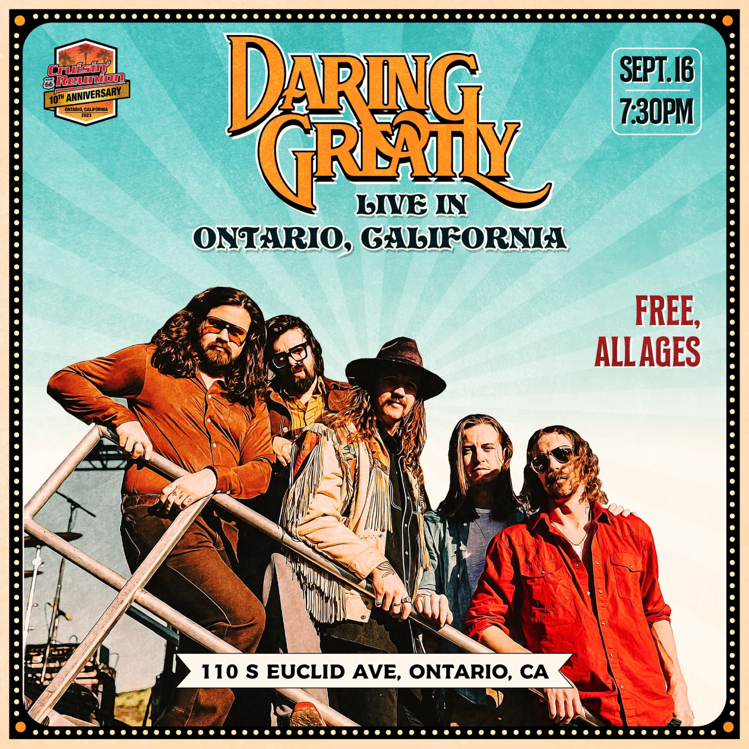 Daring Greatly - Toyota Arena (Patio Stage) - M&M Group Entertainment